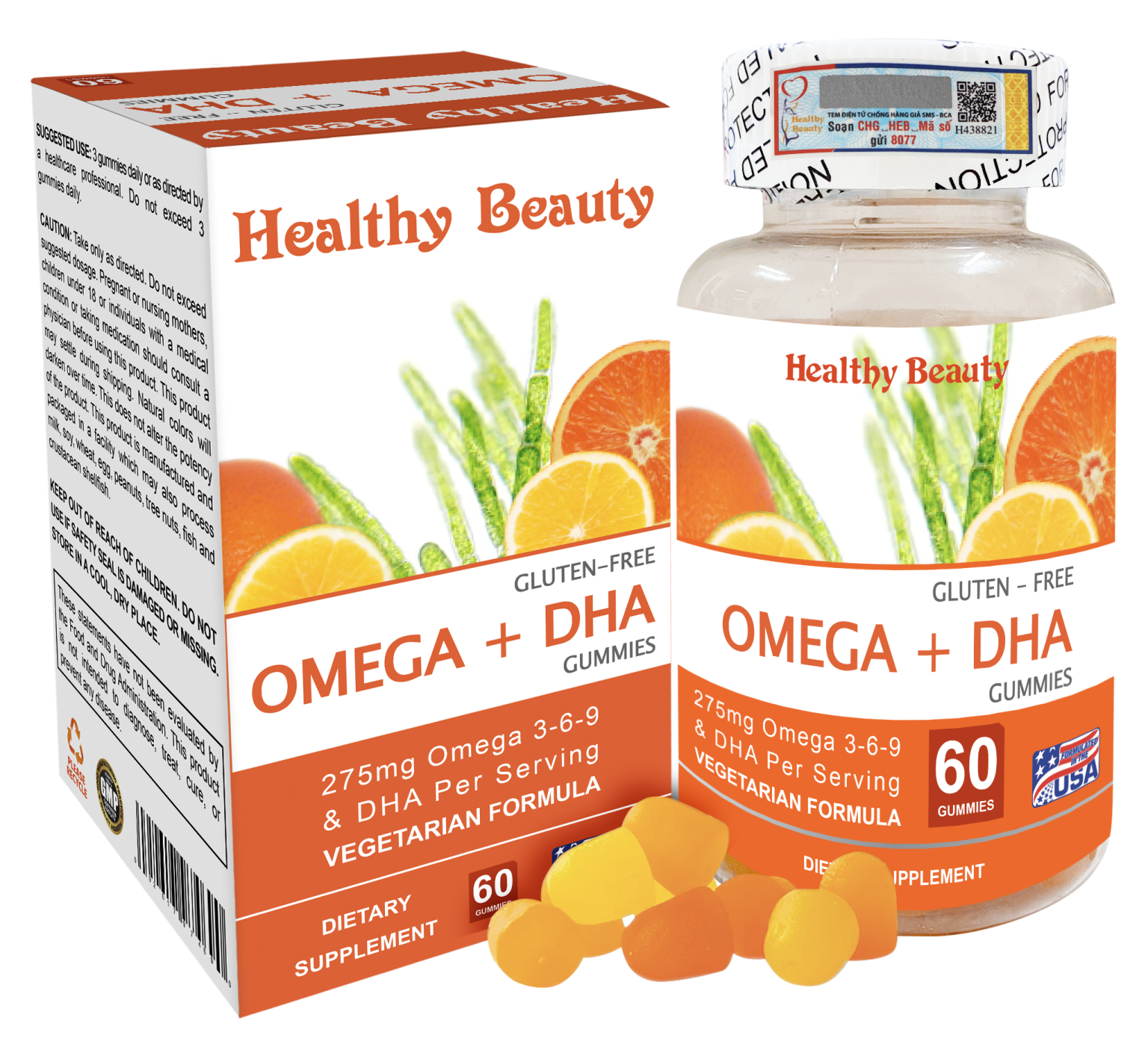 Healthy Beauty OMEGA + DHA GUMMIES – Minh Phúc Pharma